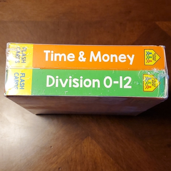 School Zone | Other | Math Flashcards Grade 345 4 Pack | Poshmark